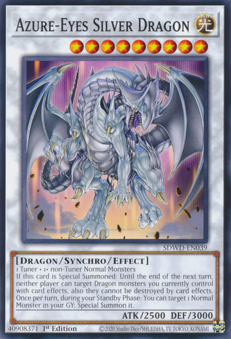 Azure-Eyes Silver Dragon – CardSpot